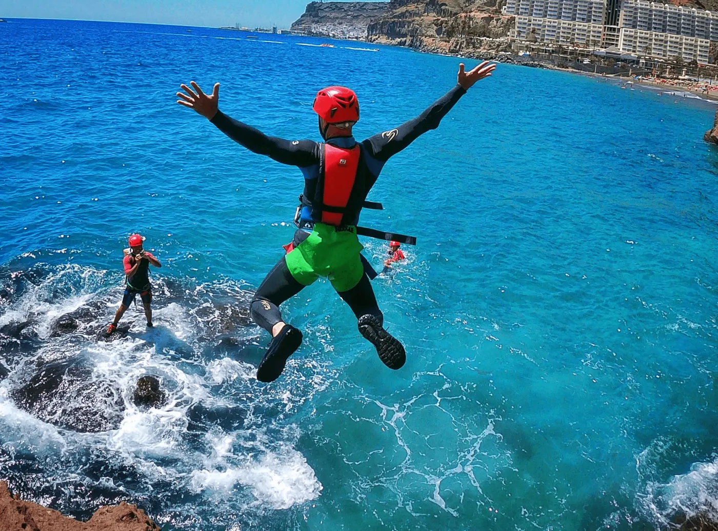 Unique experience of Coasteering in Gran Canaria